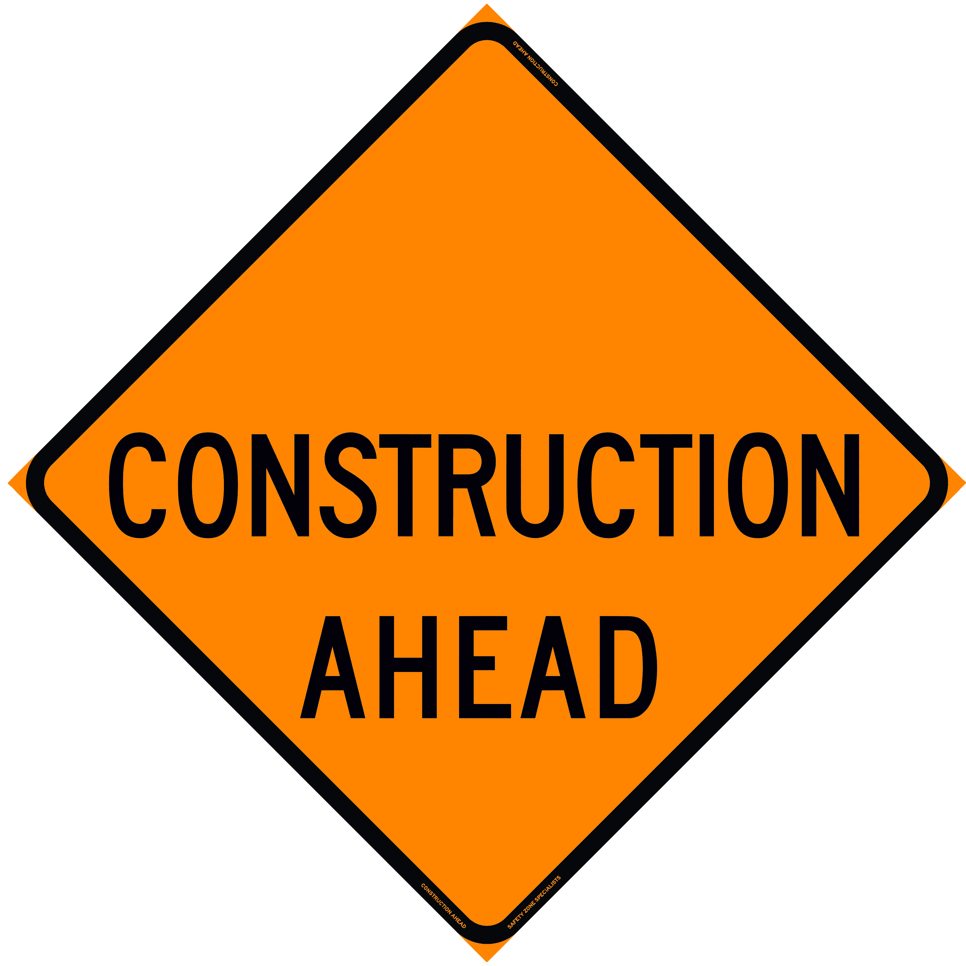 36" MESH ROLL UP SIGNS - Safety Zone Specialists