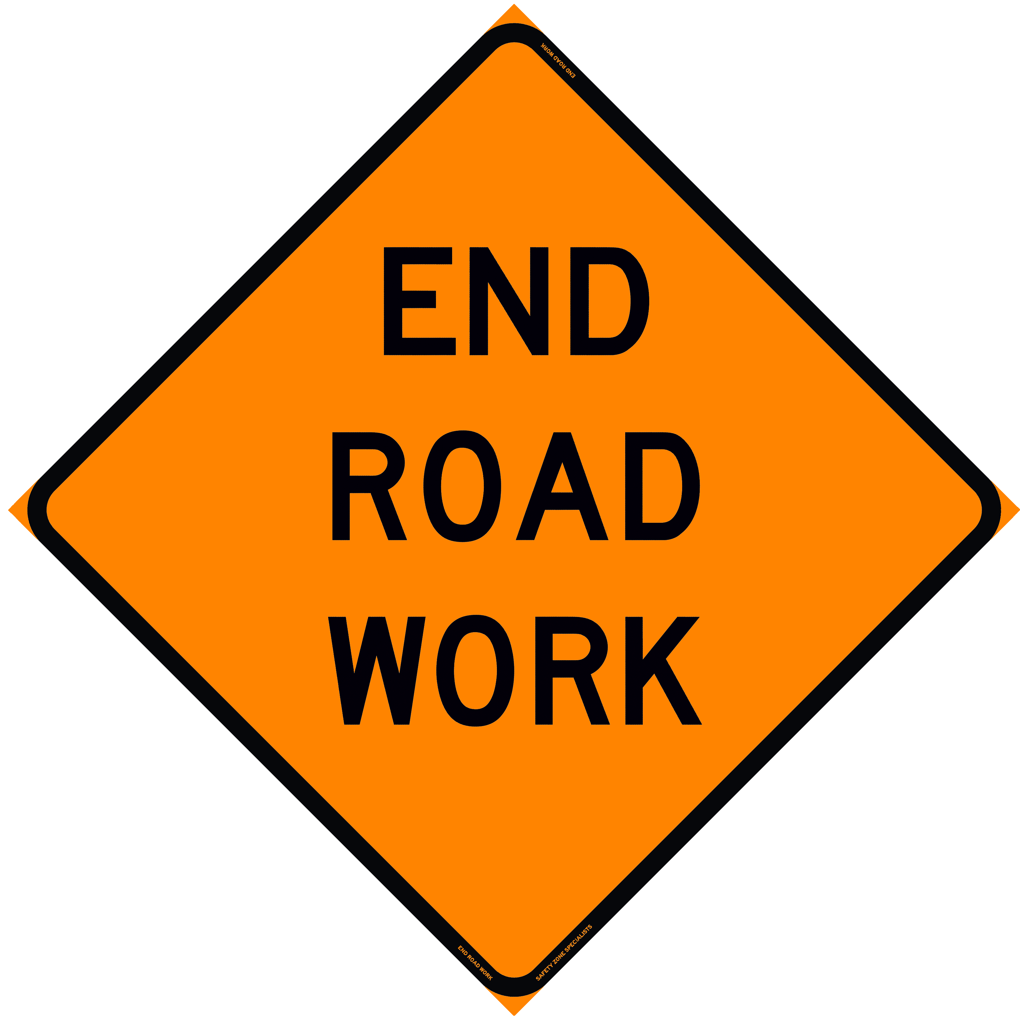 36" MESH ROLL UP SIGNS - Safety Zone Specialists