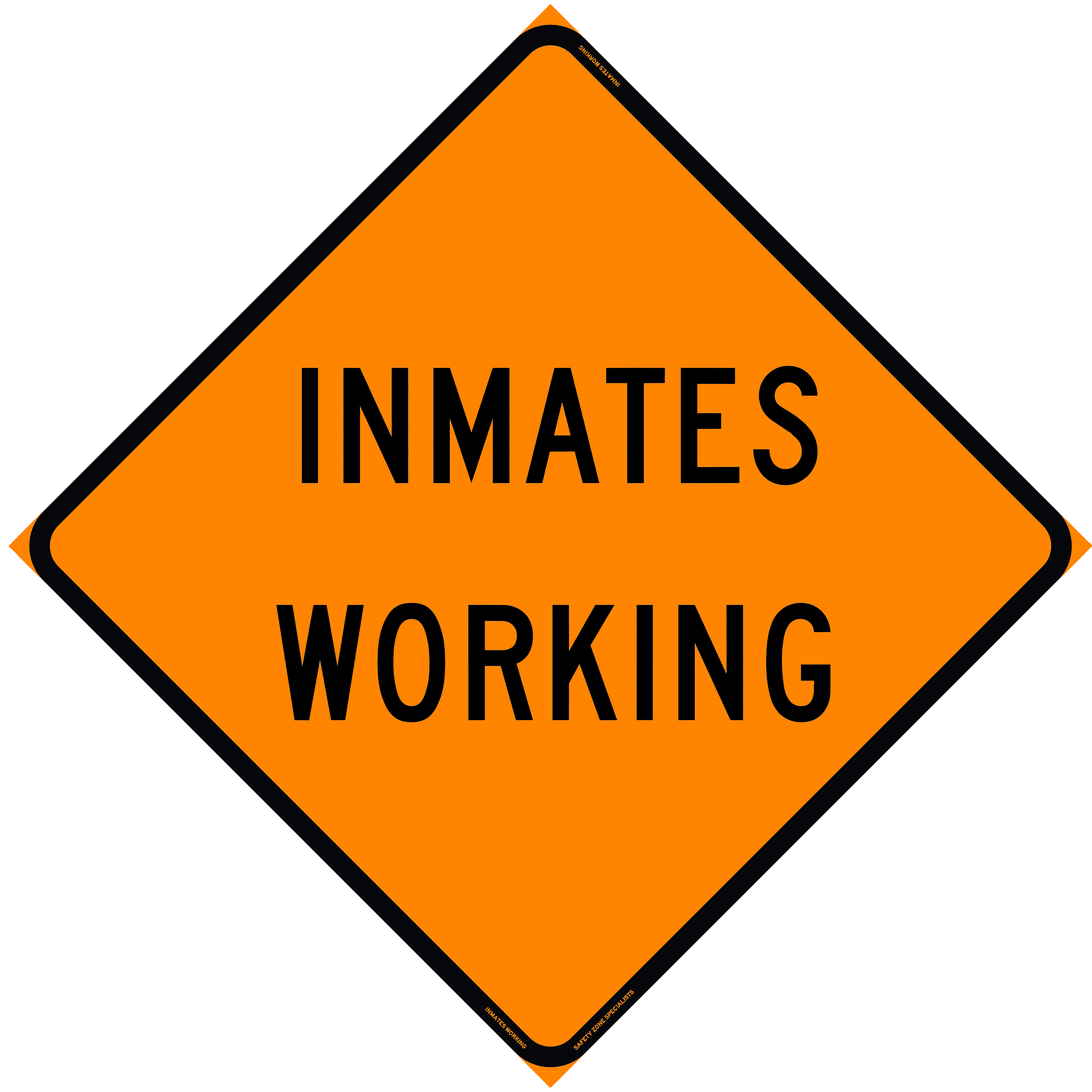 36" MESH ROLL UP SIGNS - Safety Zone Specialists