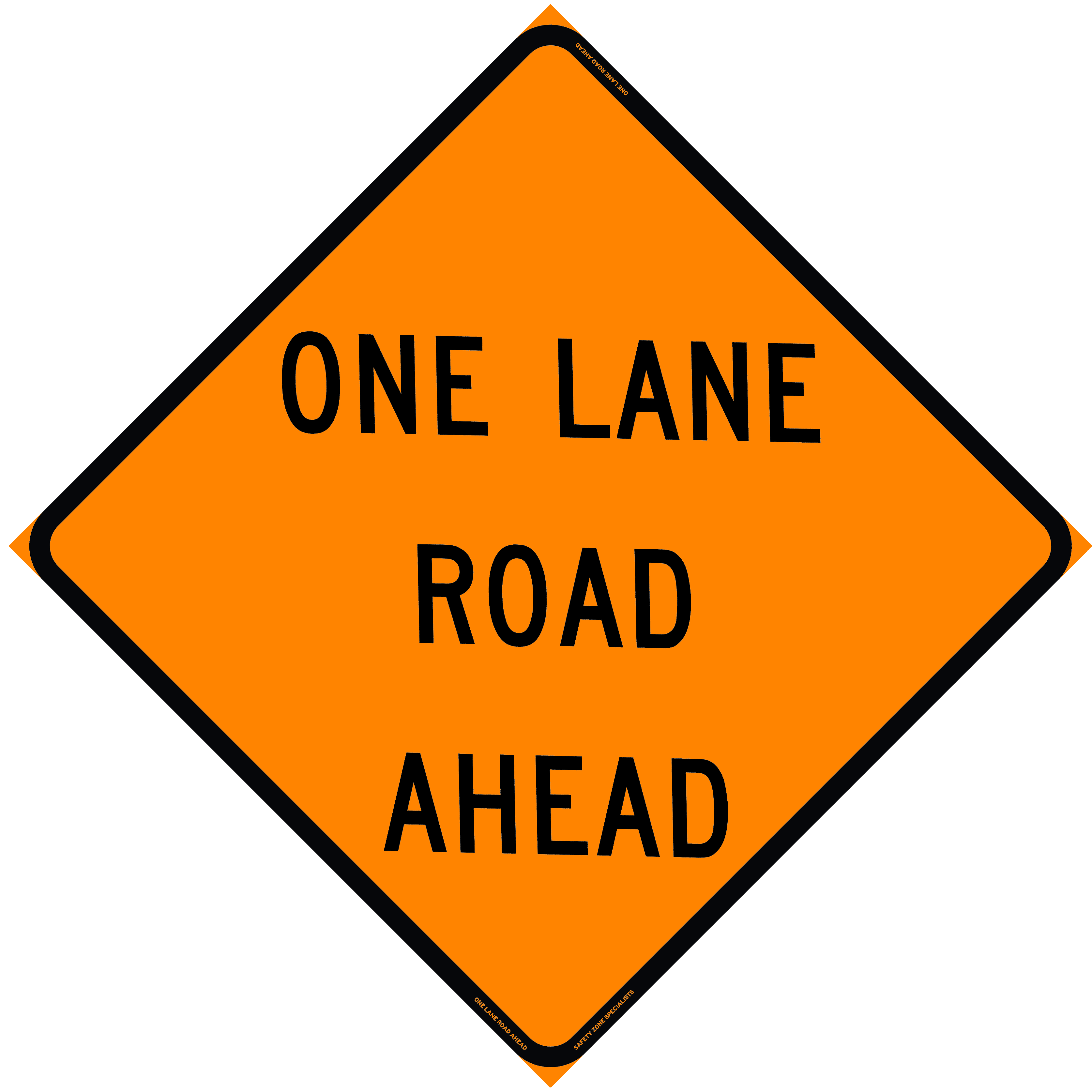 36" MESH ROLL UP SIGNS - Safety Zone Specialists