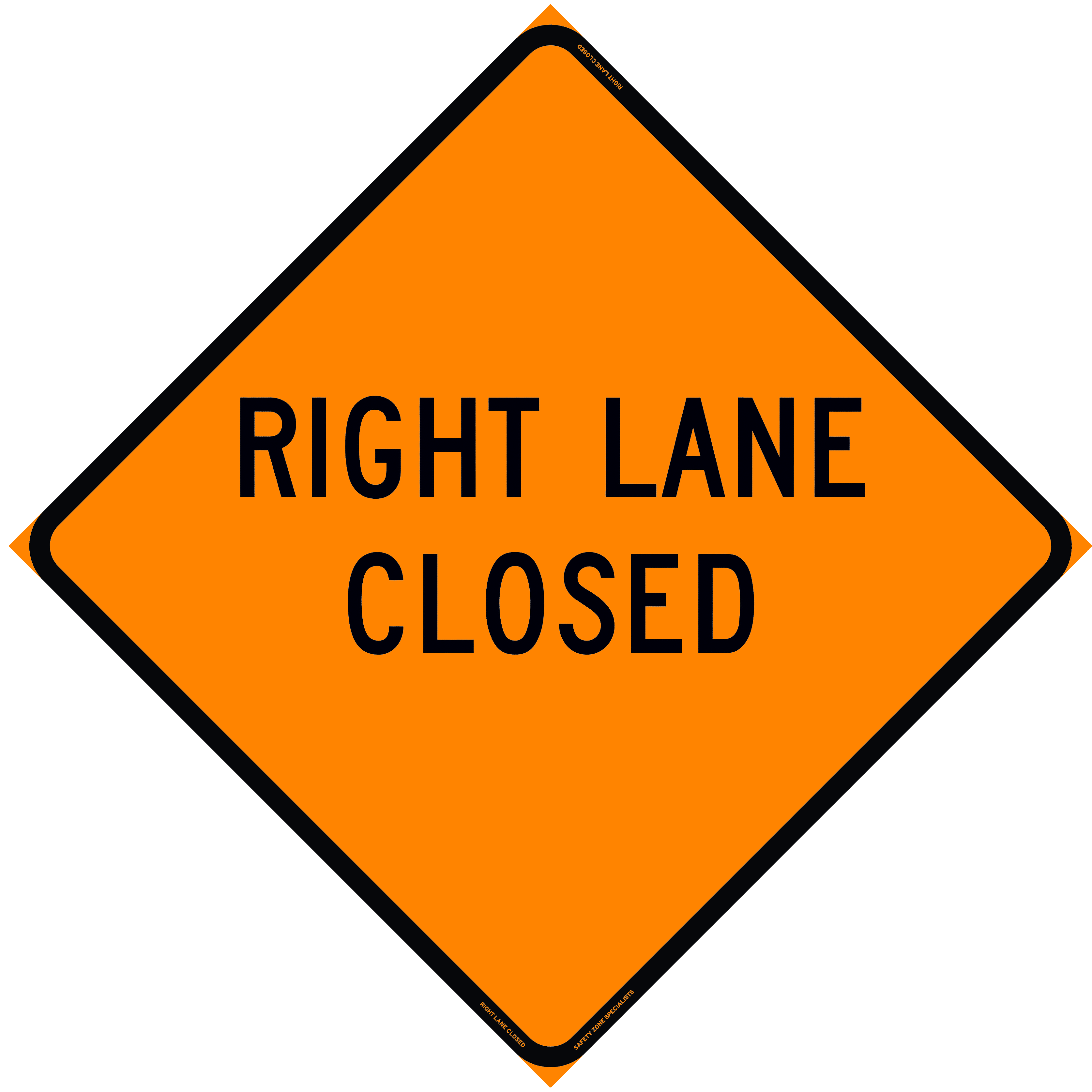 36" MESH ROLL UP SIGNS - Safety Zone Specialists