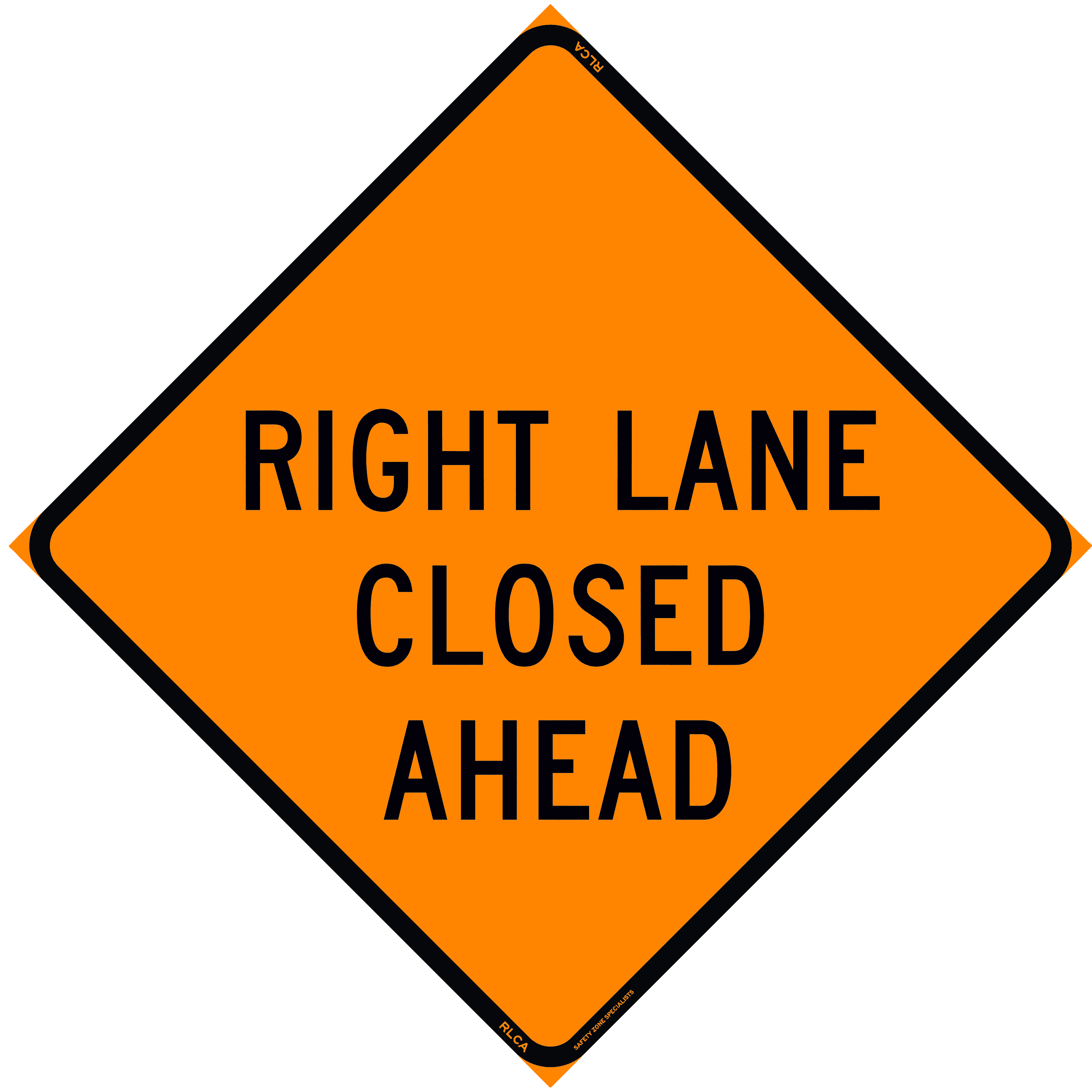 36" MESH ROLL UP SIGNS - Safety Zone Specialists