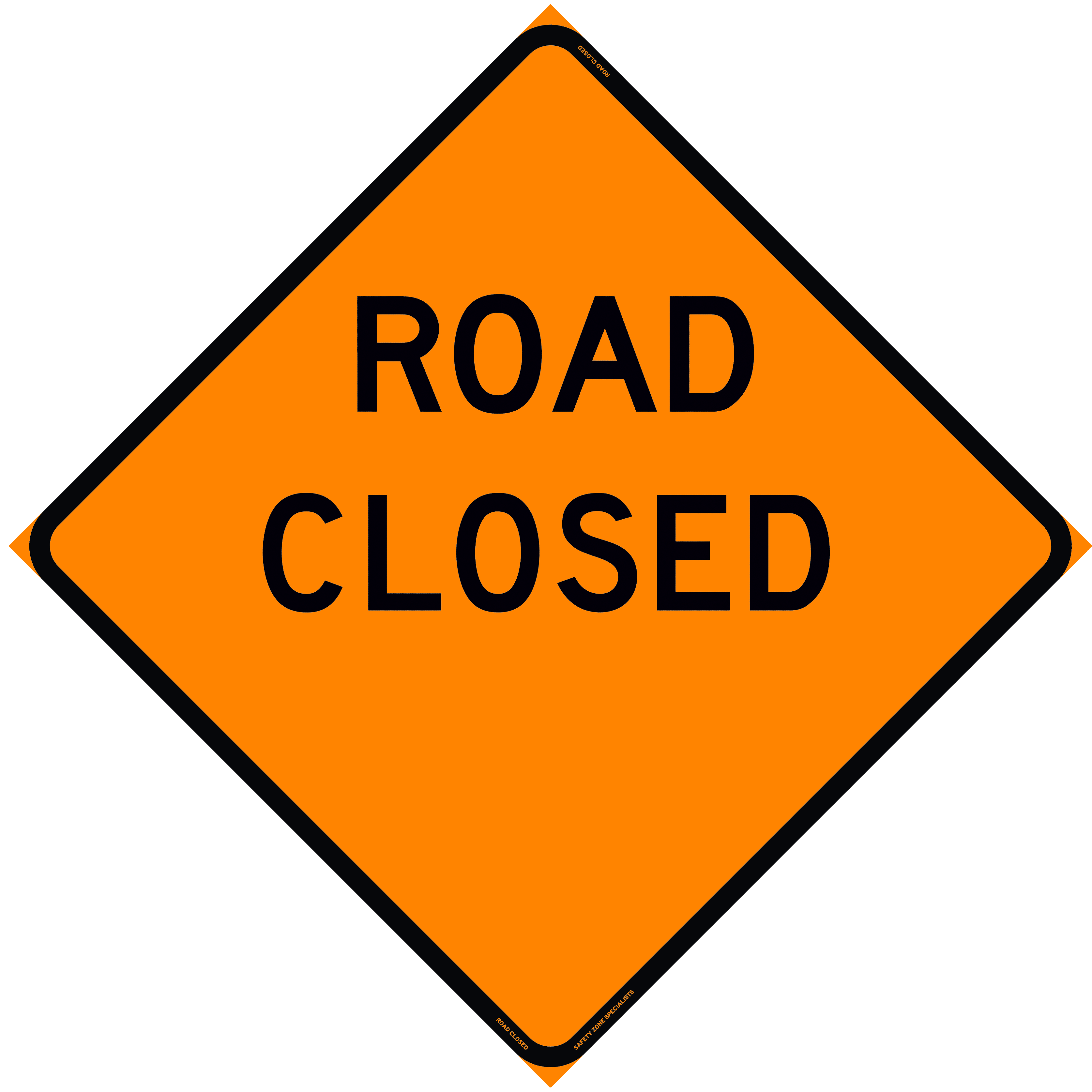 36" MESH ROLL UP SIGNS - Safety Zone Specialists